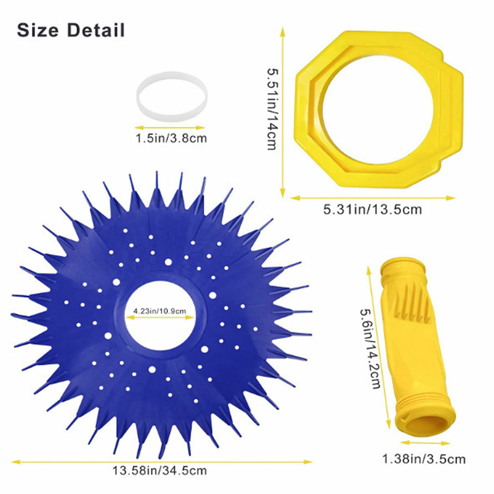 Pool Cleaner Diaphragm with Ring For Zodiac Baracuda G3 G4 Replacement ...