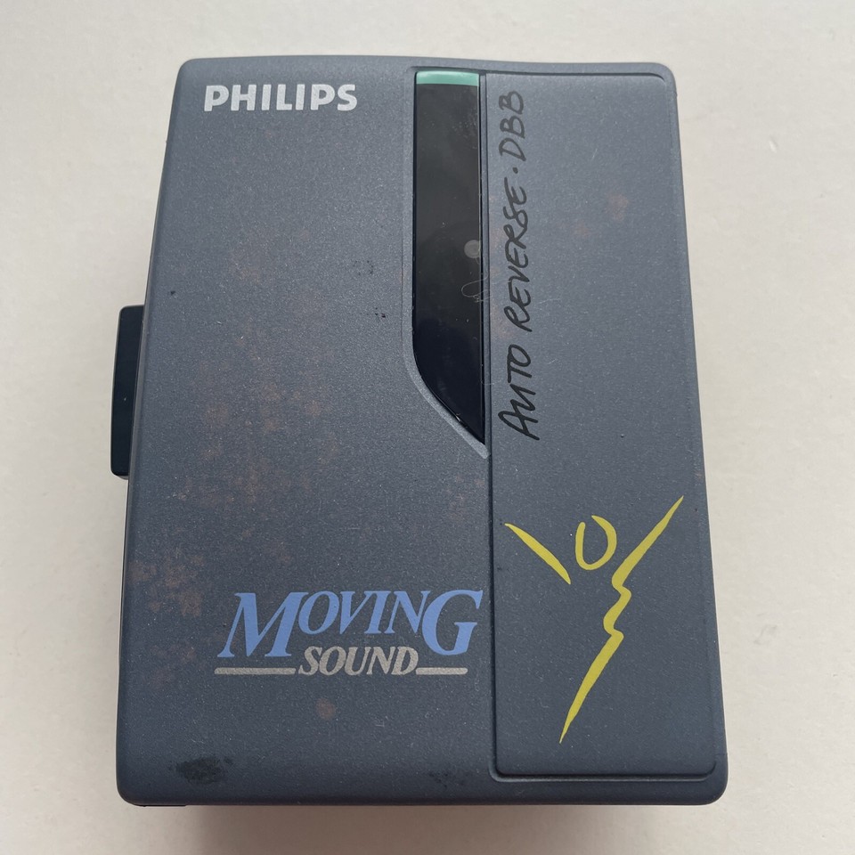 PHILIPS AQ 6404 Vintage Portable Cassette Player. BOXED. 90s Walkman ...