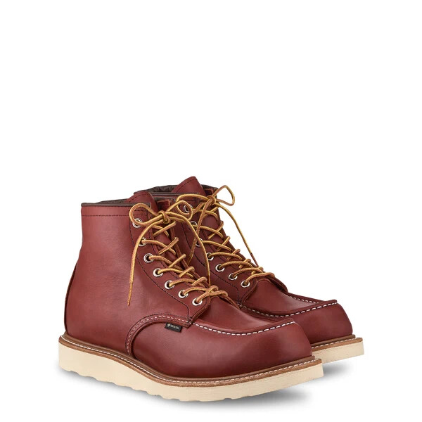 Red Wing Classic 8864 Mens Russet Taos Leather Waterproof Gore-Tex Moc ...