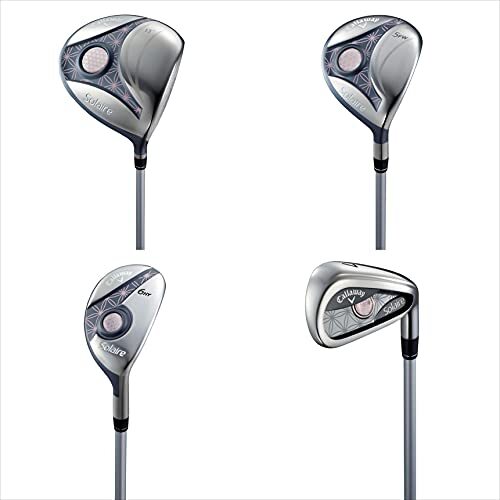CALLAWAY SOLAIRE ladies 8 Club Set with Caddy Bag 2018 model Pink | eBay