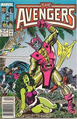 Avengers(V1-1963)#278 - Avenger Siege Aftermath, Tyrak the Treacherous ...