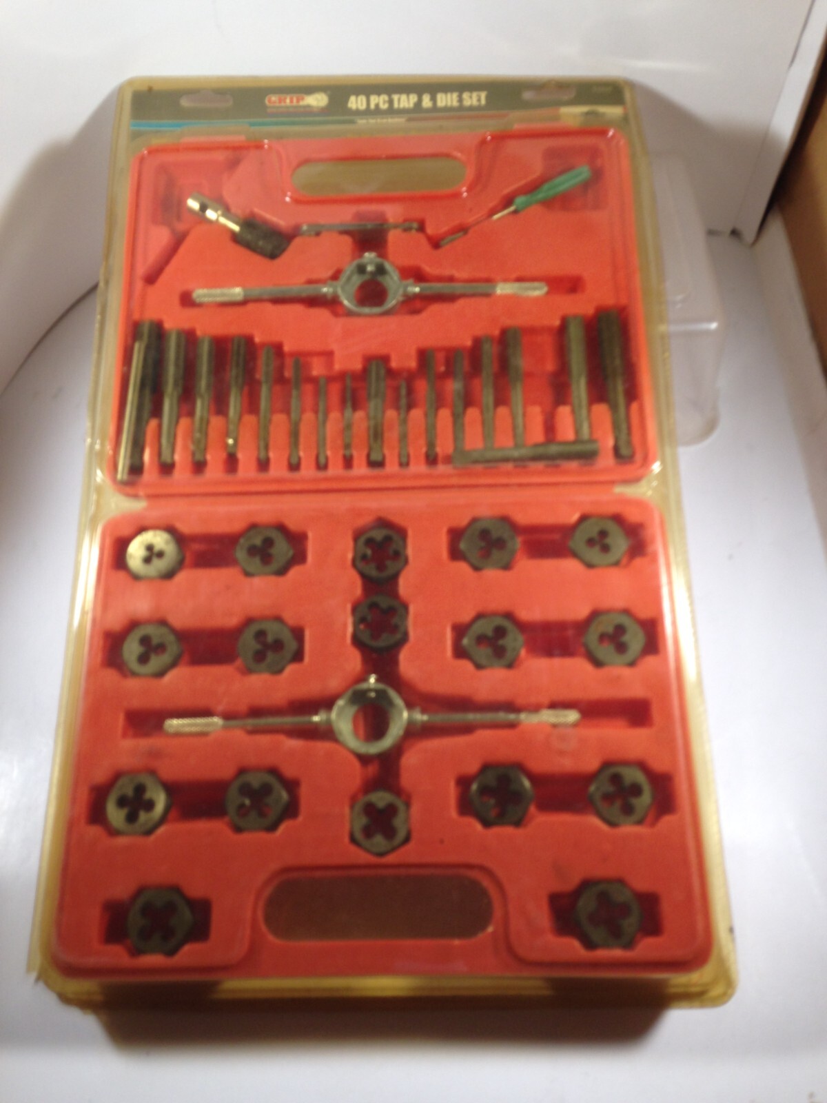 GRIP 40 Piece Tap and Die Set NEW 53220 | eBay