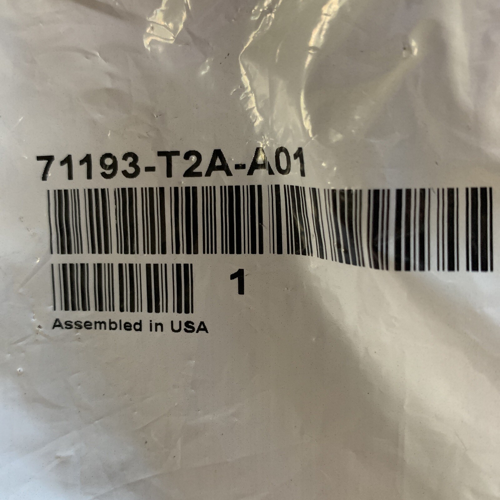 Genuine Honda Right Front bumper spacer 71193-t2a-a01 | eBay