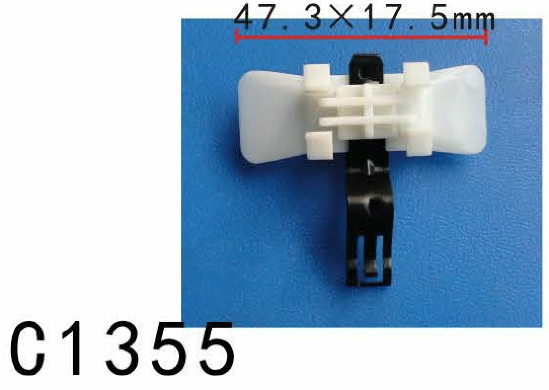 20pcs Exterior Molding Clip Fit Mercedes 1249889478 by Autobahn88 for ...