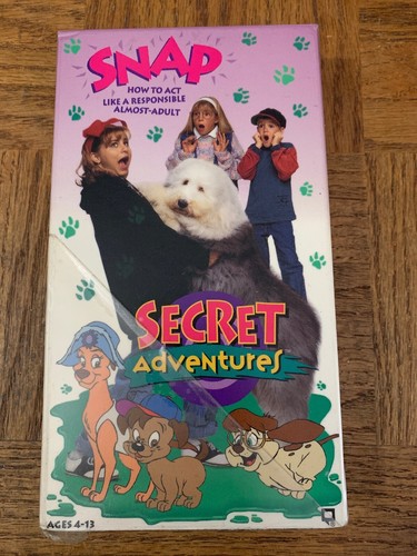 Snap Secret Adventures VHS | eBay