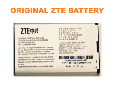 1X Original Li3723T42P3h704572 Battery 2300mAh For ZTE MF90 MF90C MF91 ...
