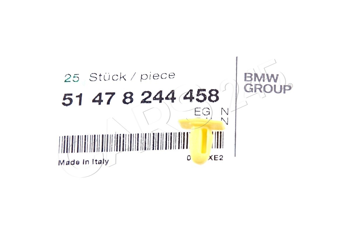 Genuine BMW 1 2 3 4 5 6 Ser X1 X2 Inner Door Sill Trim Clip 51478244458 ...