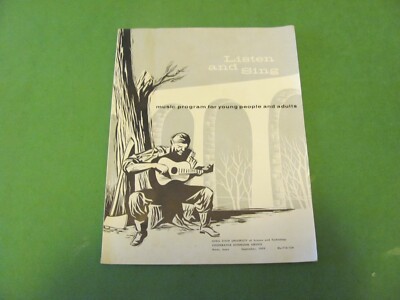 Listen and Sing Music Program for Young People and Adults Music ...