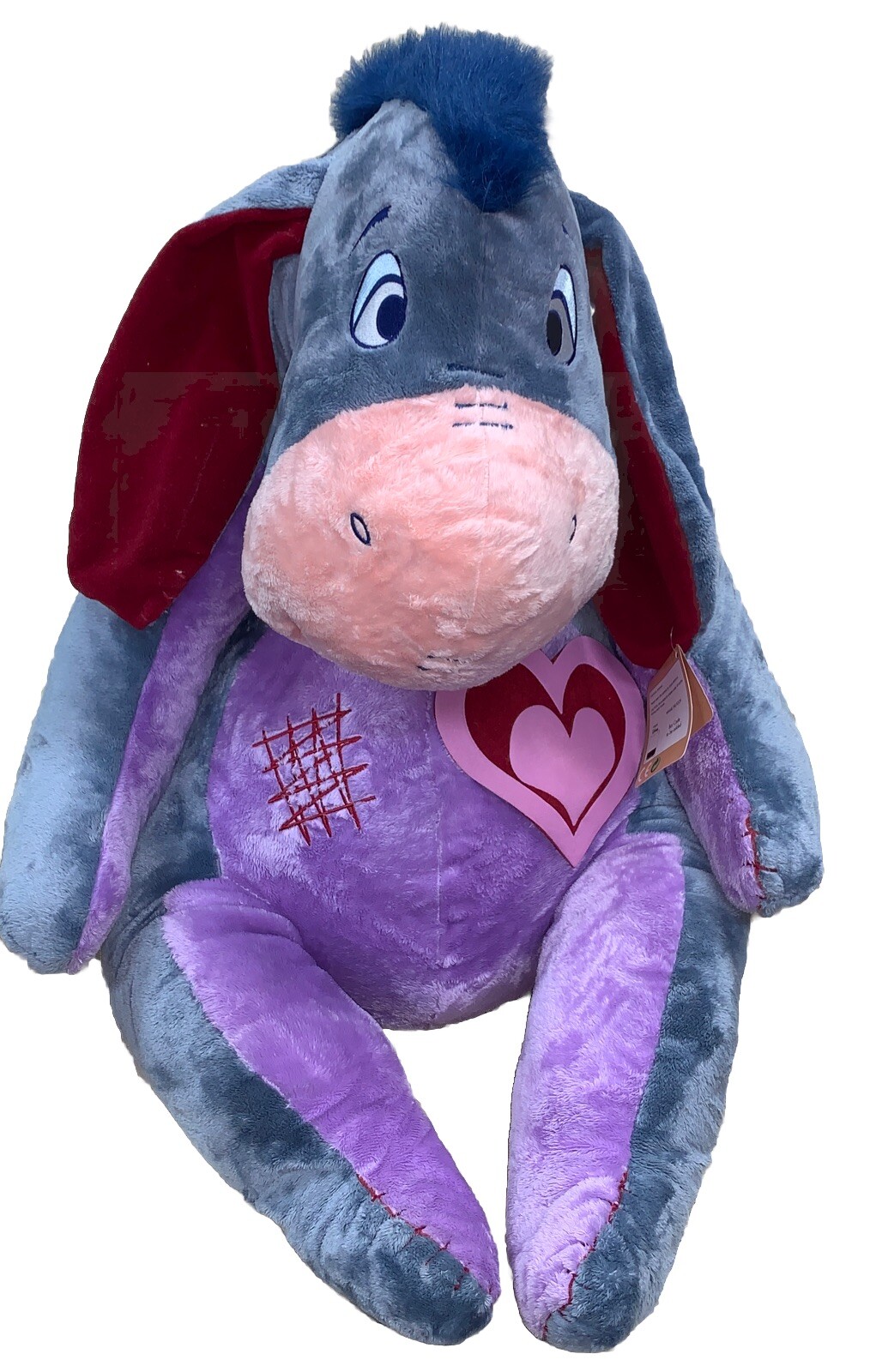 Disney Eeyore 30” Large Soft Plush Winnie The pooh Prototype Get Well ...