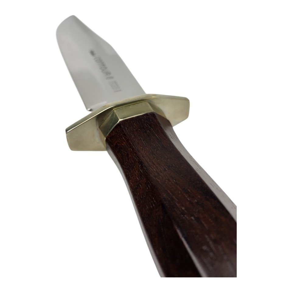Vtg Linder Contour 8" Fixed Blade Knife With Sheath Made In Germany | eBay