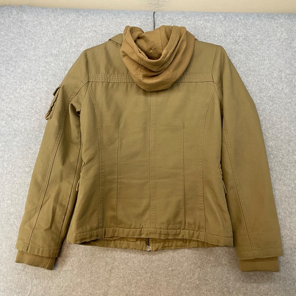 BB Dakota Medium Bella Swan Twilight Utility Jacket • Brown • Cotton ...