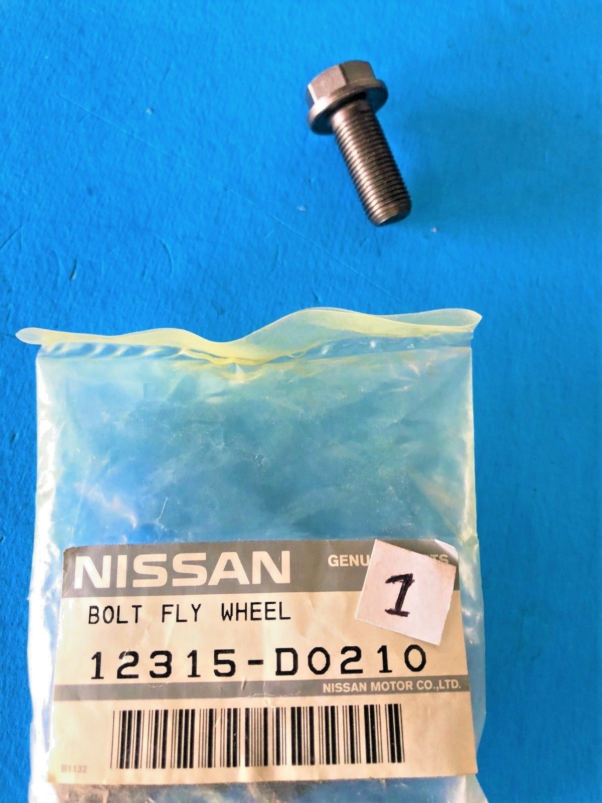 1-PC GENUINE NISSAN & INFINIT 12315D0210 MANY MODELS BOLT HEX T FLEX ...