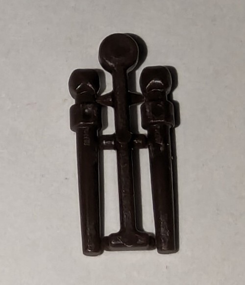 LEGO Dark Brown Minifigure Wand Lot of 2 on Sprue 36752 Harry Potter ...