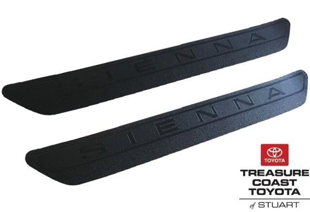 2021 Sienna Door Sill Protectors | 2pc Appliques Genuine Toyota Pt747 ...
