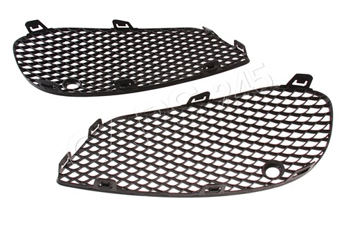 Genuine MERCEDES A205 Bumper Cover Bottom Grilles Pair 2058852523 ...
