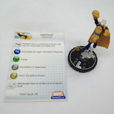 Marvel Heroclix Mutations & Monsters 103 Proteus Limited Edition | eBay