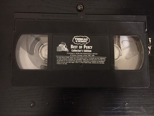 VHS Thomas The Tank Engine & Friends Best Of Percy Collector's Edition ...