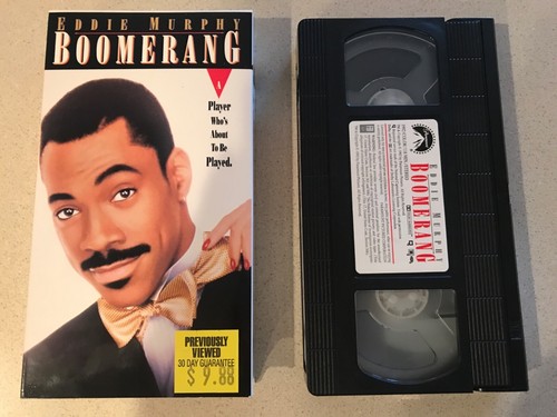 Boomerang (VHS, 1992) Eddie Murphy, Robin Givens, Halle Berry, Martin ...