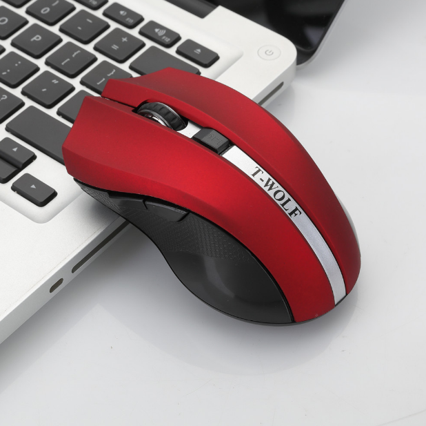 Office wireless mouse 6-button silent computer peripheral wireless ...