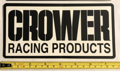 CROWER CAMS racing decal sticker drags hotrods vintage offroad outlaws ...