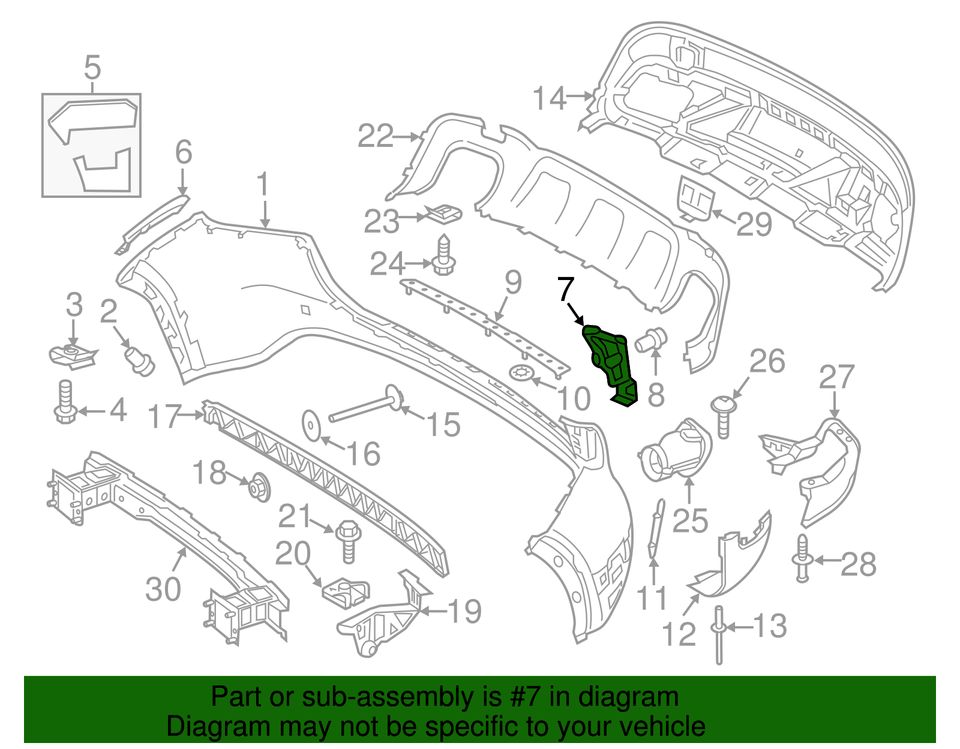 Genuine Mercedes-Benz Rear Mount 156-885-01-65 | eBay