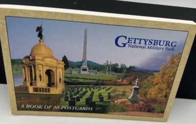 Gettysburg National Military Park Book Of 30 Postcards. | eBay