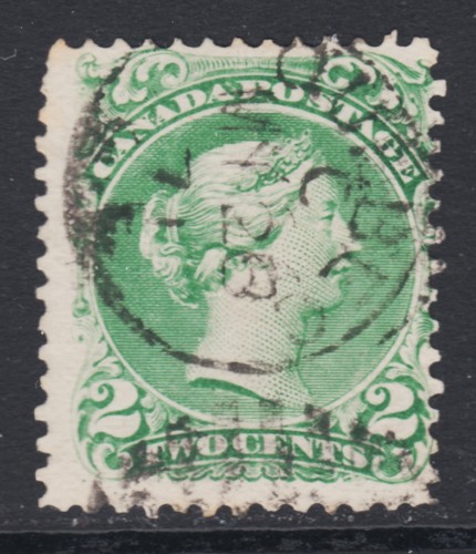 CANADA 24 Used 2c light green Large Queen MAY 28/71 CDS cancel | eBay