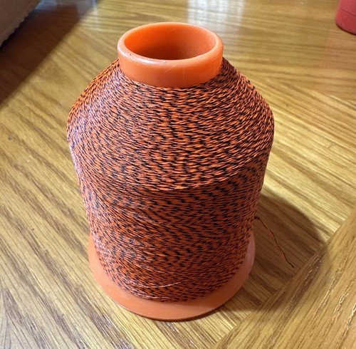 Gudebrod Black& Orange Rod Building Thread 4oz Spool Gudewind NCP Size ...