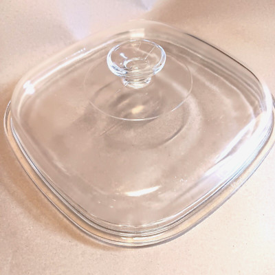 Pyrex Clear Square Replacement Lid 26 - J - LID ONLY | eBay