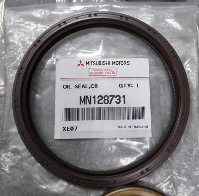 MN128731 Mitsubishi Oil seal,crankshaft,rr MN128731, New Genuine OEM ...