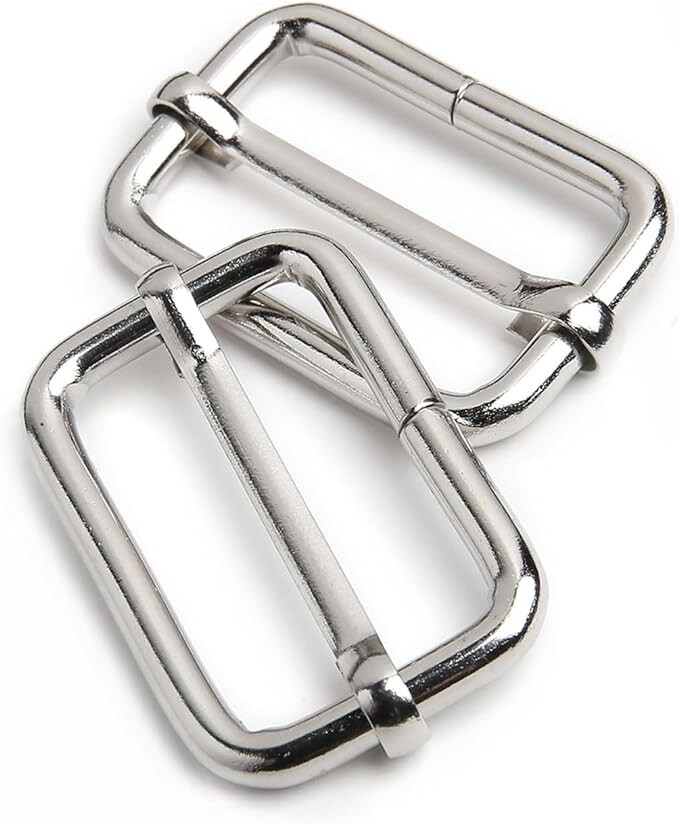 Paquete de 20 hebillas deslizantes ajustables de metal de 1-1/2 ...