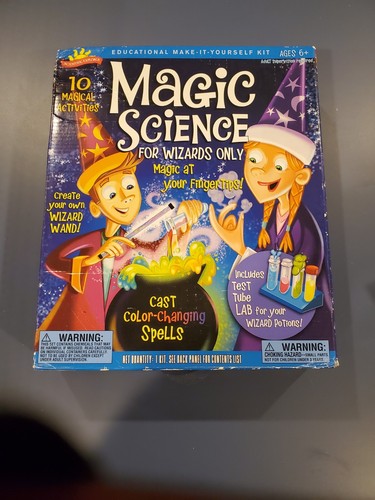 Scientific Explorer Magic Science for Wizards Only Kids Science Kit ...