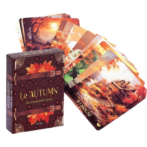 Tarot Cards 36 Pieces Fall Fortune Tarot Cards Aesthetic Divination ...