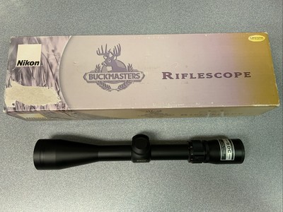 Nikon Buckmasters 3-9x40 Nikoplex Reticle Rifle Scope | eBay