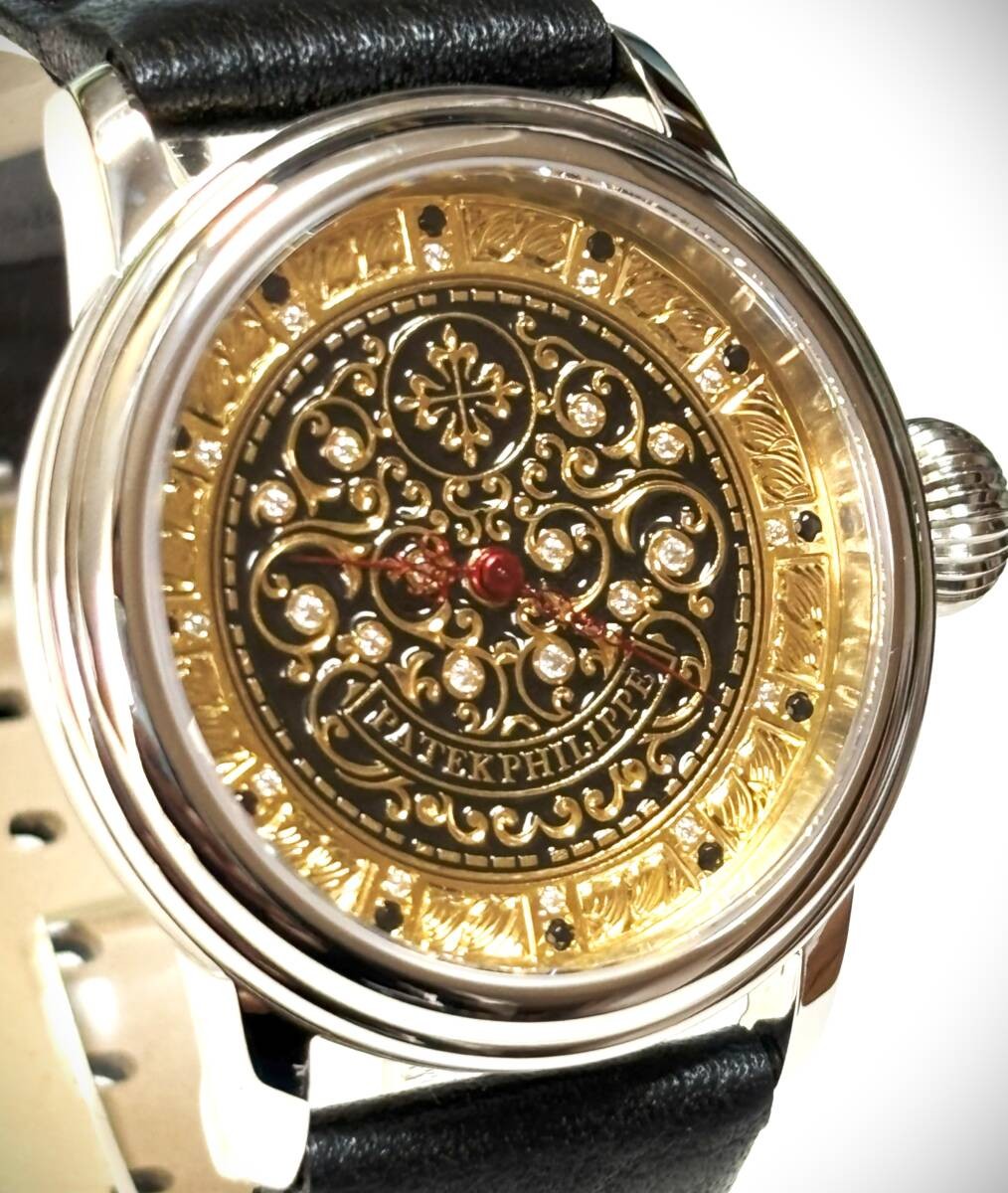 PATEK PHILIPPE 40mm Watch 1914 Antique Skeleton Wrist… - Gem