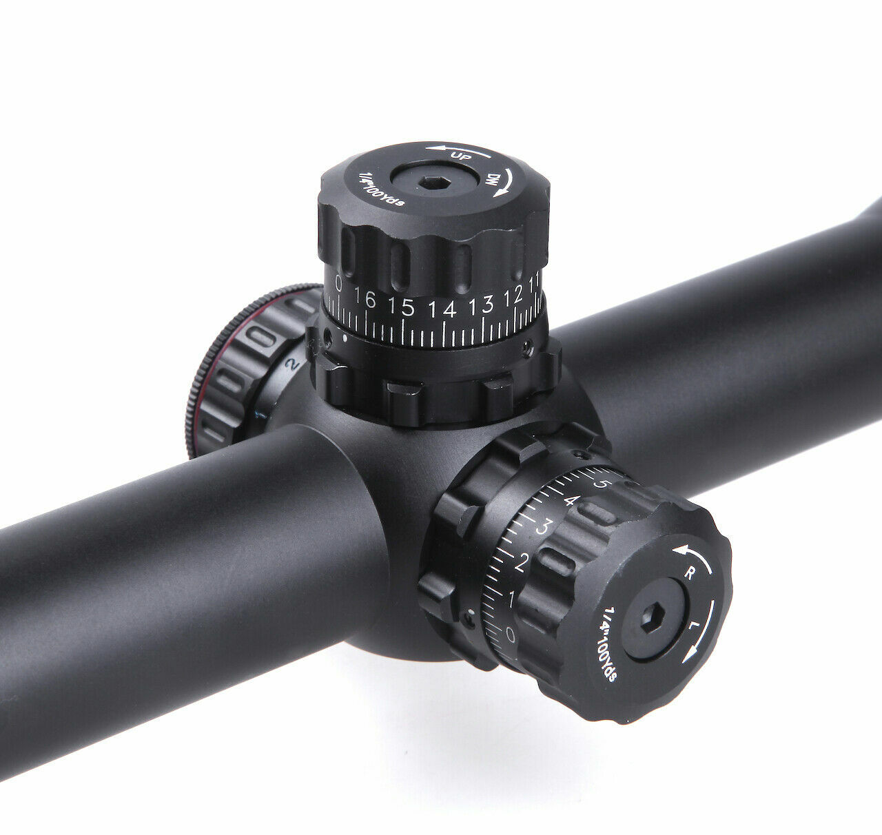 Sniper 4-12x50mm Rifle Scope R/G/B illuminated Mil-Dot Reticle Mount ...