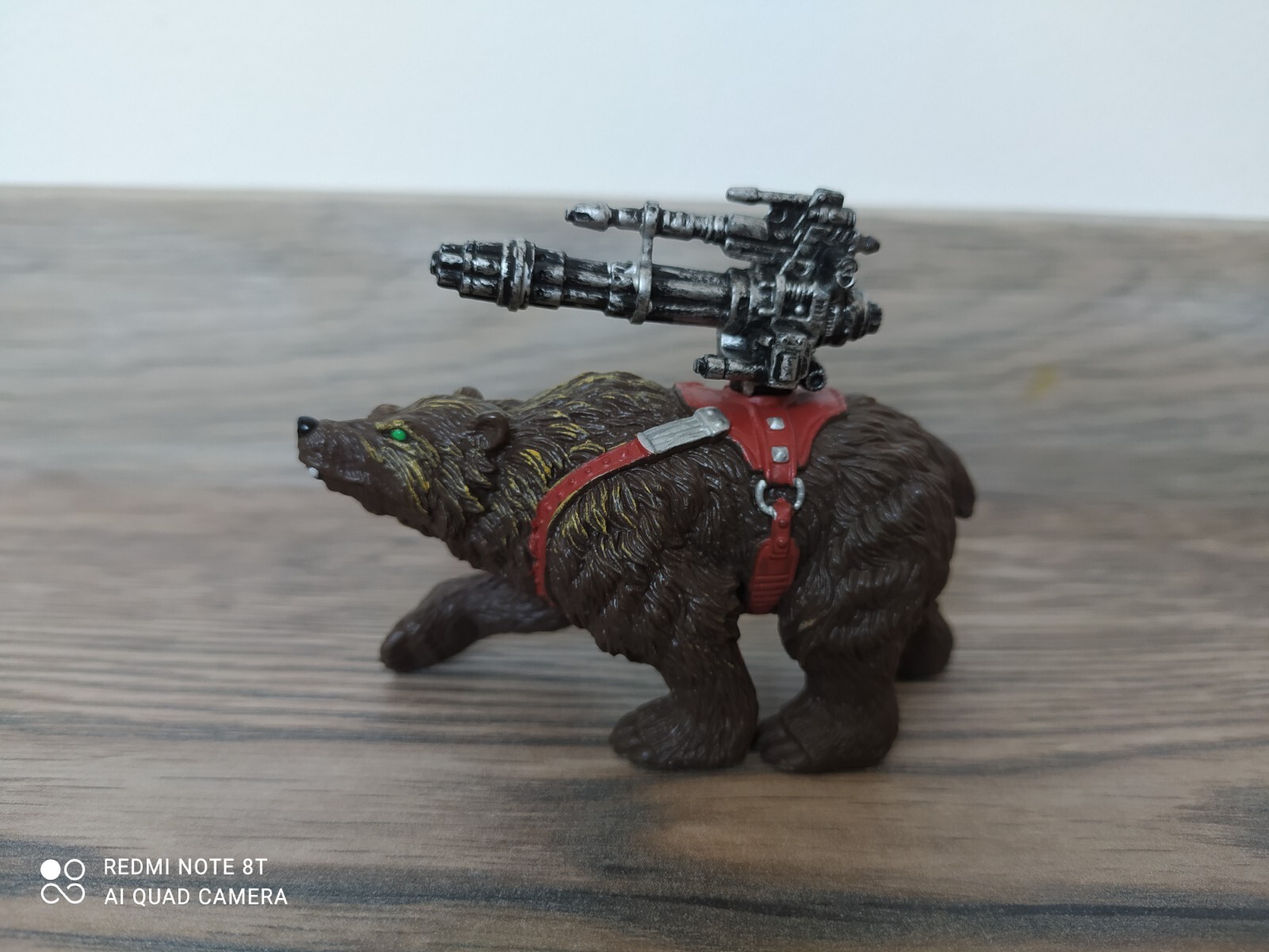 Chap mei - Cyber grizzly bear pet with mounted machine gun, Heroes of ...