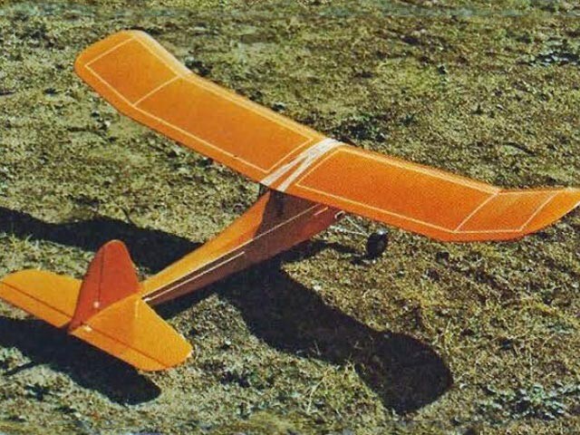 Baby Buzzard 48" WS RC Model Radio Control Airplane Printed Plans ...