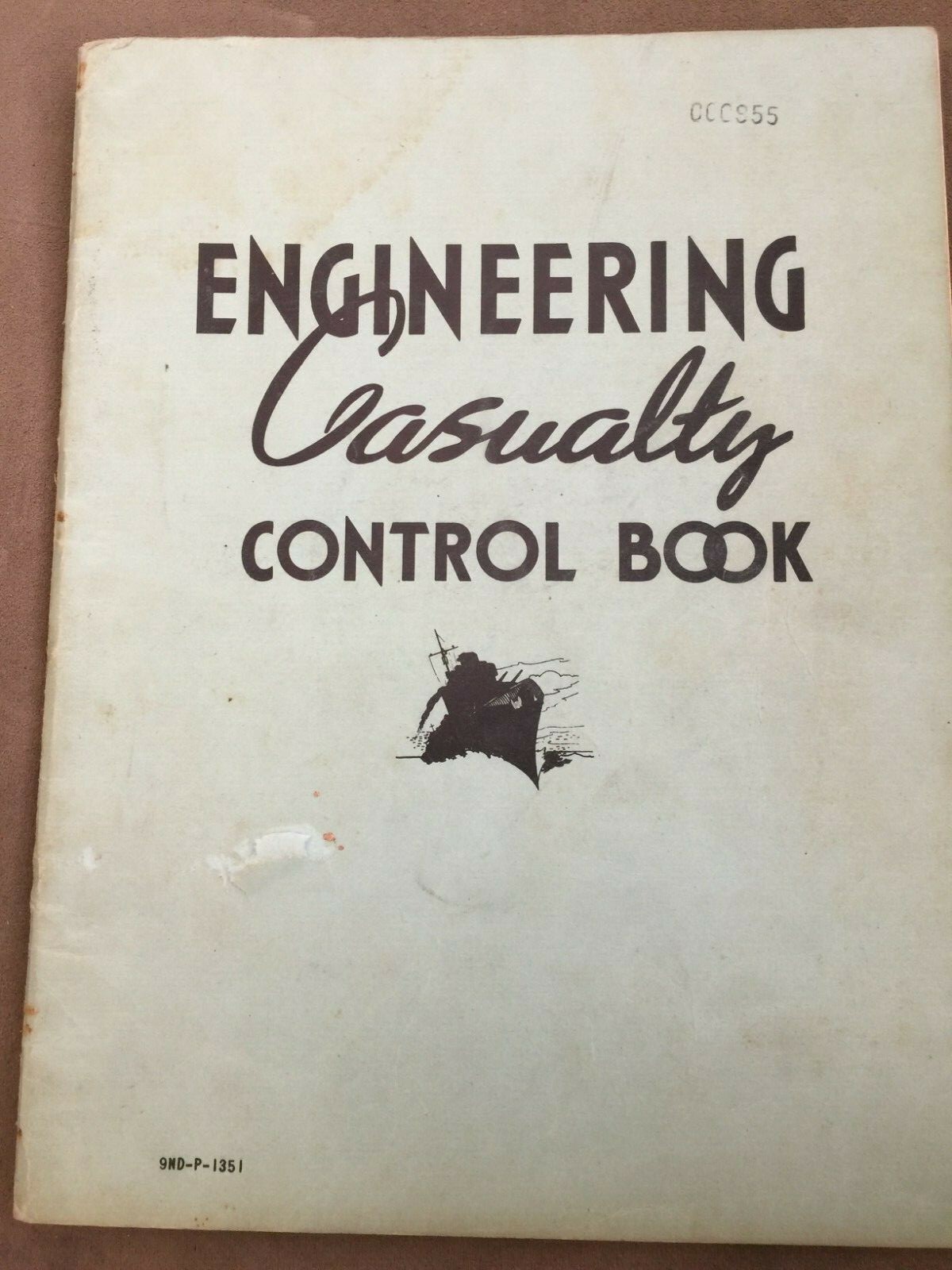 2200 Ton Destroyer Engineering Casualty Control Book | eBay