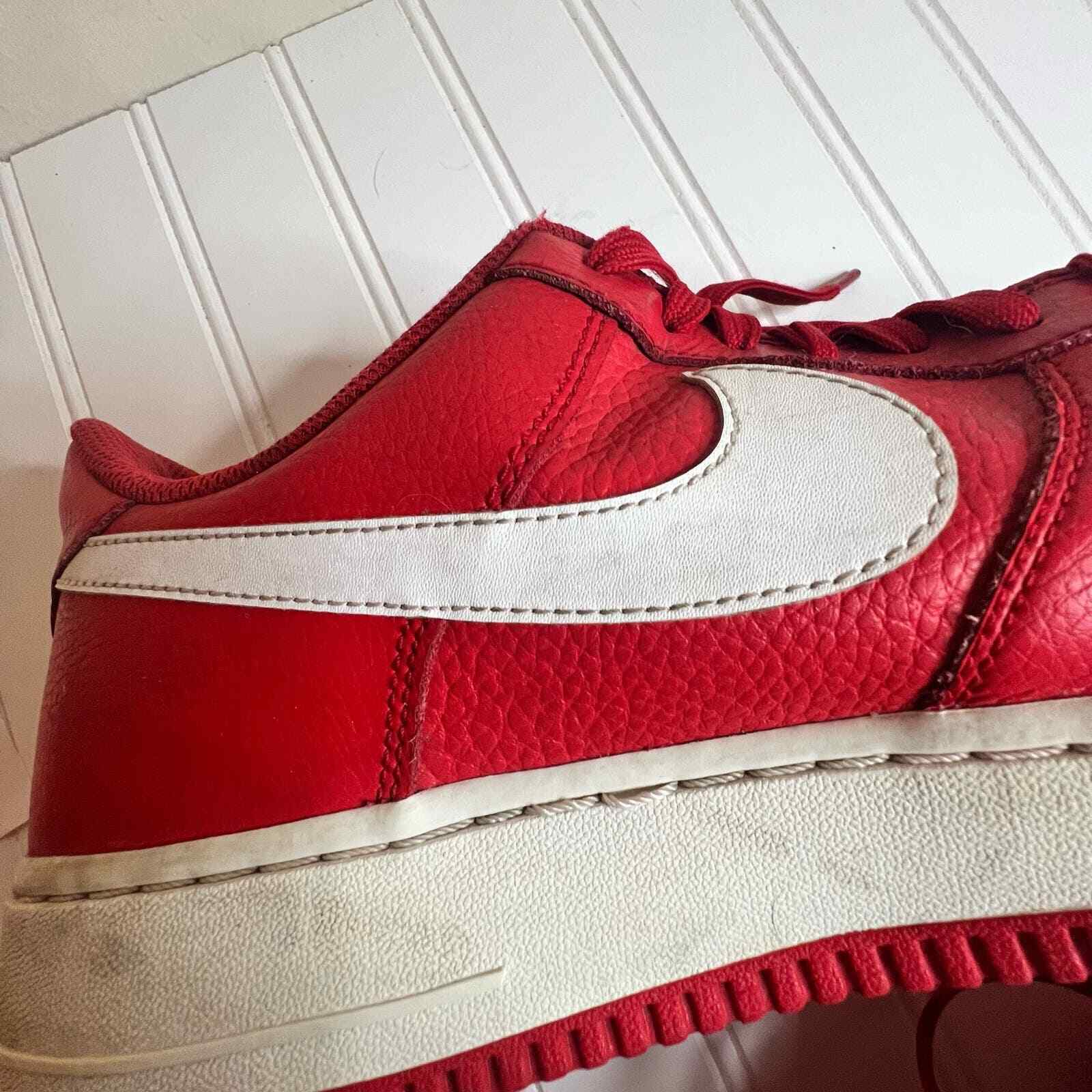 2017 Nike Air Force 1 Low Mini Swoosh University Red … - Gem