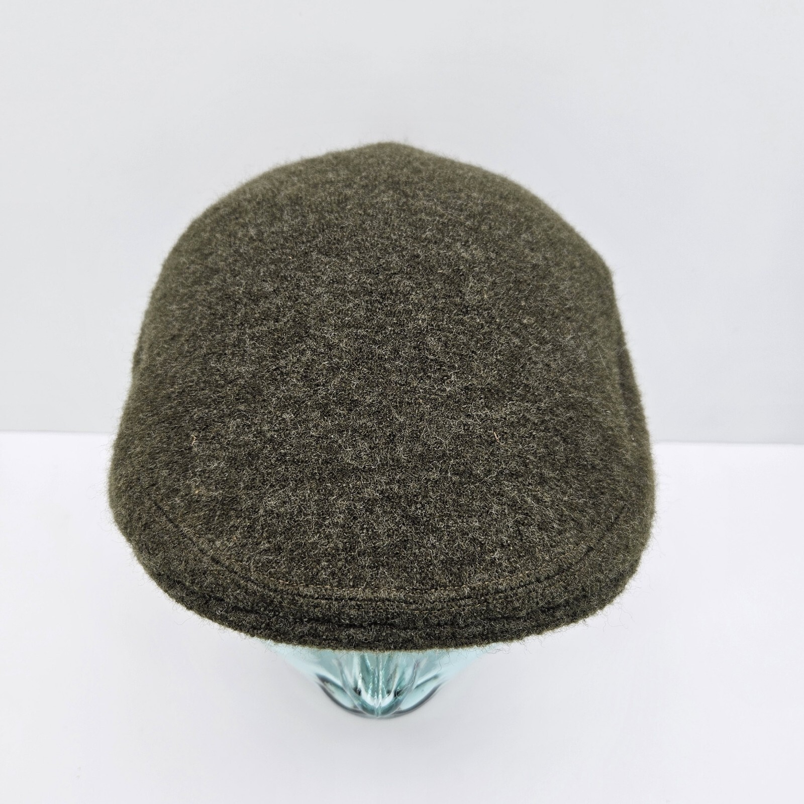 Olney Headwear Flat Cap Green Wool Size Small Retro Vintage | eBay UK