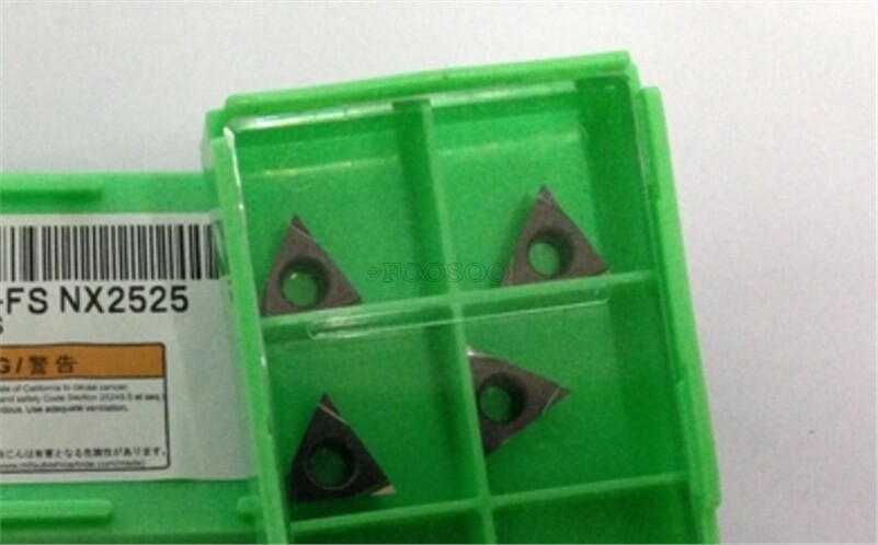 10Pcs Mitsubishi TPGH110302L-FS NX2525 TPGH220.5LFS Carbide Inserts hi ...