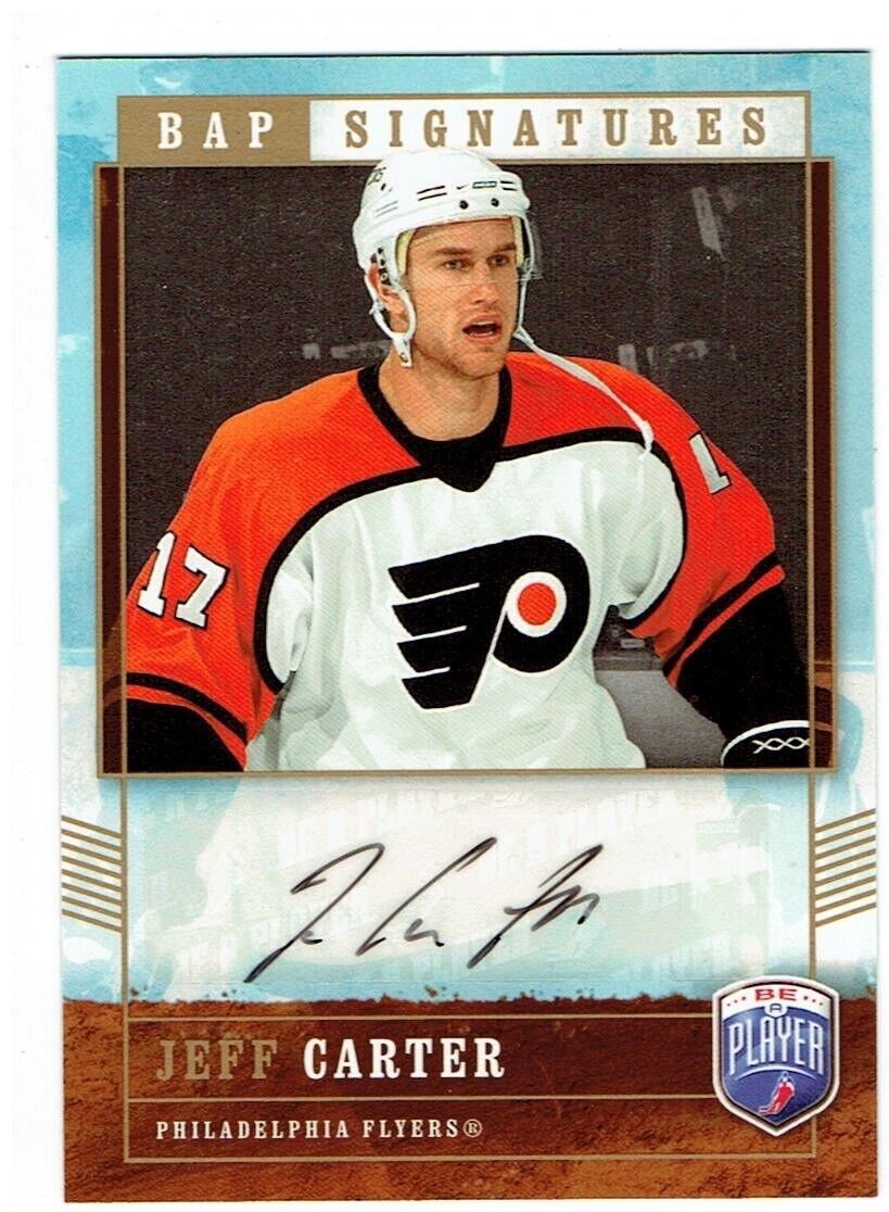 Jeff Carter 2006-07 Be A Player Signatures #CA | eBay