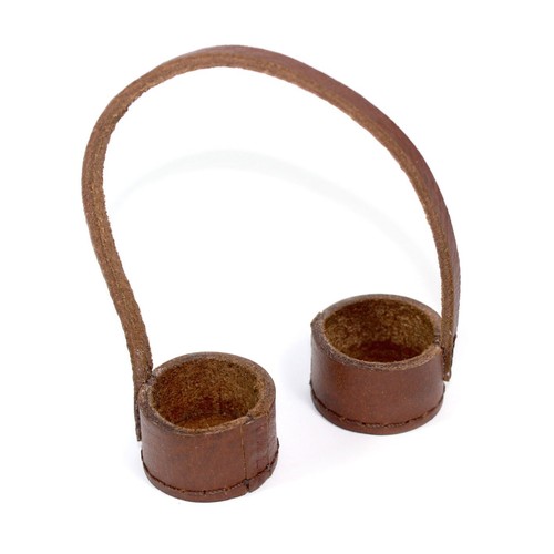 Genuine leather Mosin-Nagant PE PEM sniper scope lens caps lens covers ...