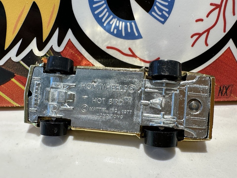 1979 Hot Wheels Golden Machines Hot Bird 6 Pack Trans Am Gold YELLOW ...