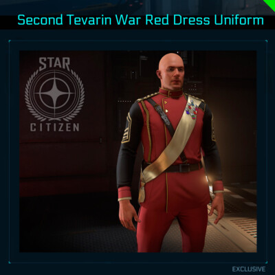 Uniforme robe rouge de la seconde guerre Tevarin - STAR CITIZEN | eBay