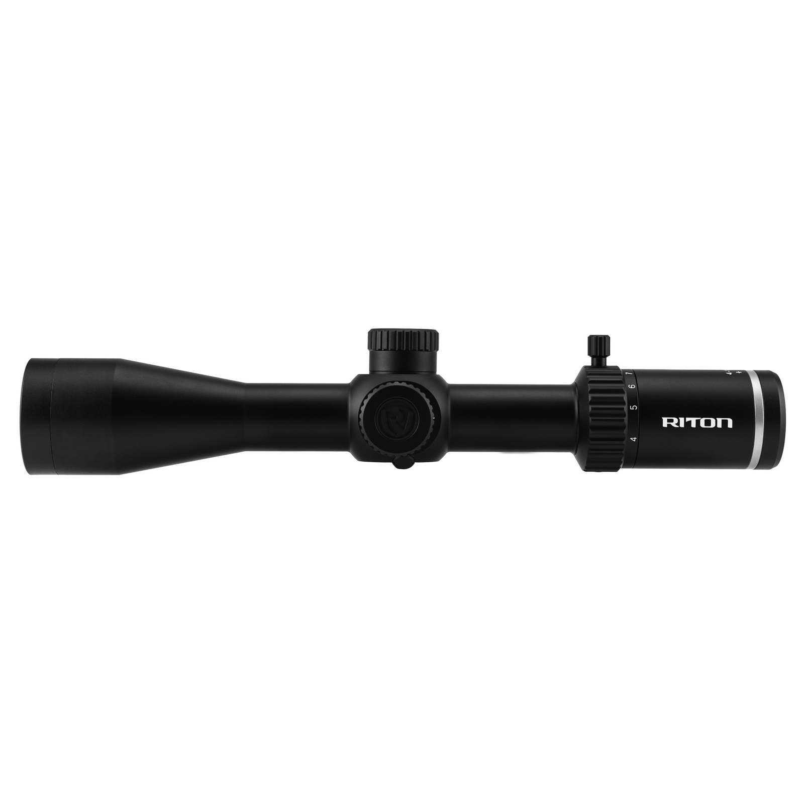 Riton 1 Primal 4-16x44MM Rifle Scope with SFP RUT Reticle for 1" Tube ...