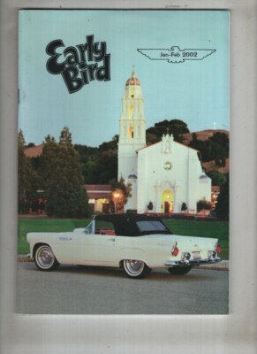 Early Bird Thunderbird Car Mag January/February 2002 102021nonr | eBay