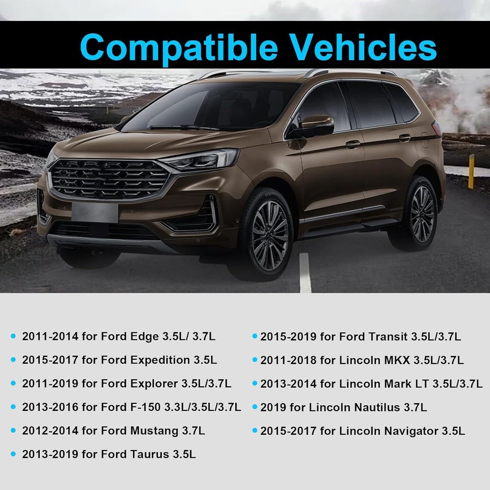 Timing Chain Kit With VVT Cam Phaser for Ford F-150 Lincoln MKX 3.5L ...