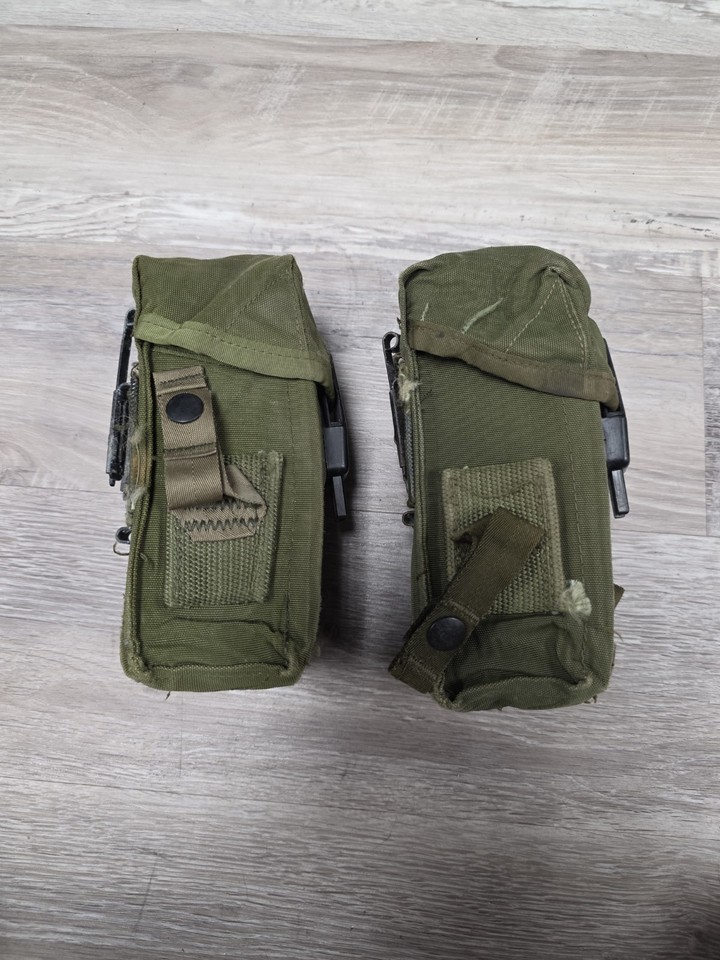 US Vietnam War M1967 30 Round Magazine Pouch Pair | eBay